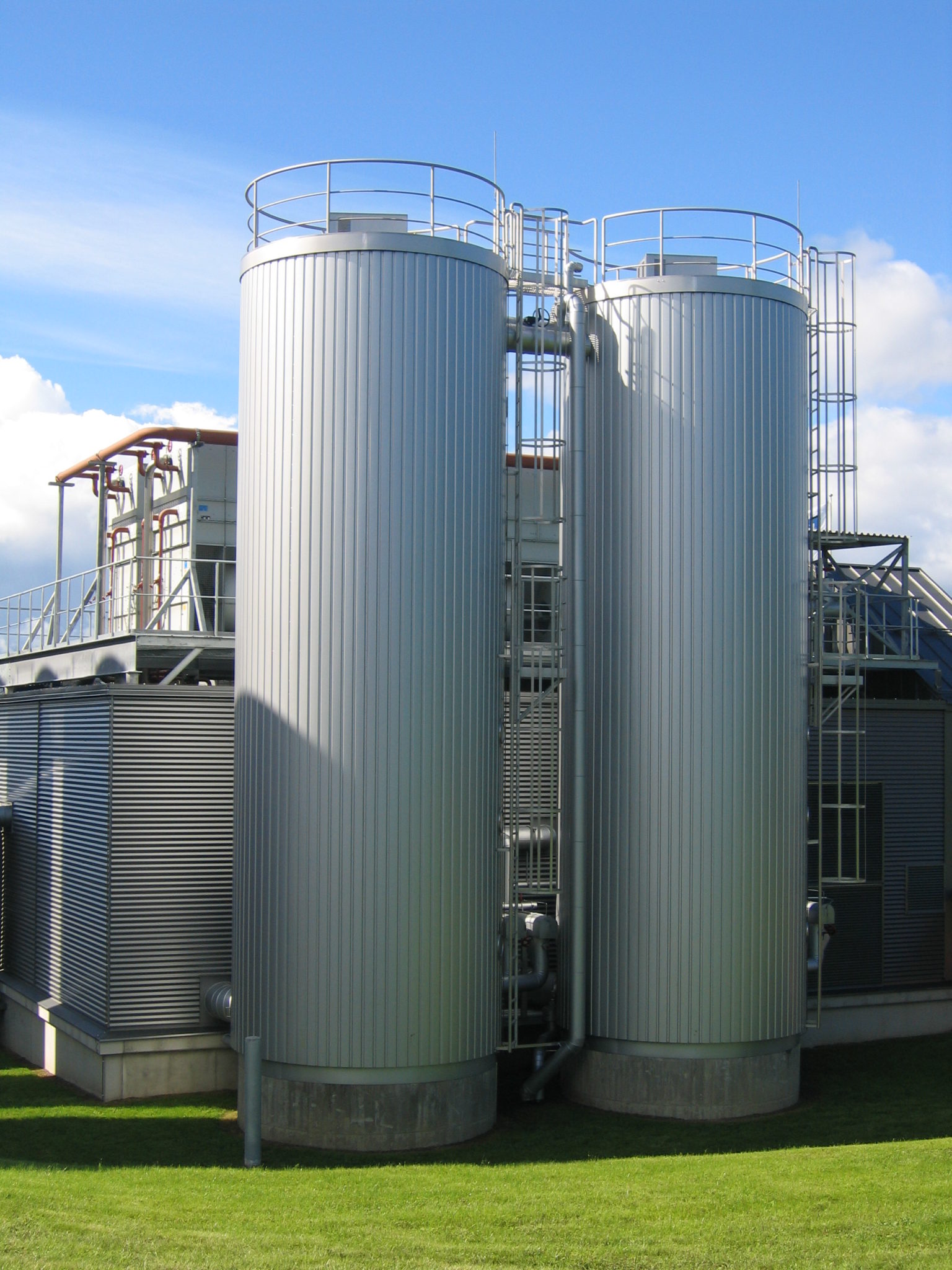 Ice bank silos - Tankki Oy